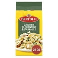 Bertolli Chicken Florentine and Farfalle, Frozen Dinner, Bowtie Pasta, Spinach, Parmesan, 22 oz ...