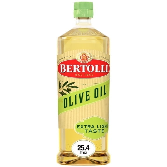 Bertolli Olive Oil, Extra Light Taste, 25.4 fl oz - 4 Pack - Walmart.com