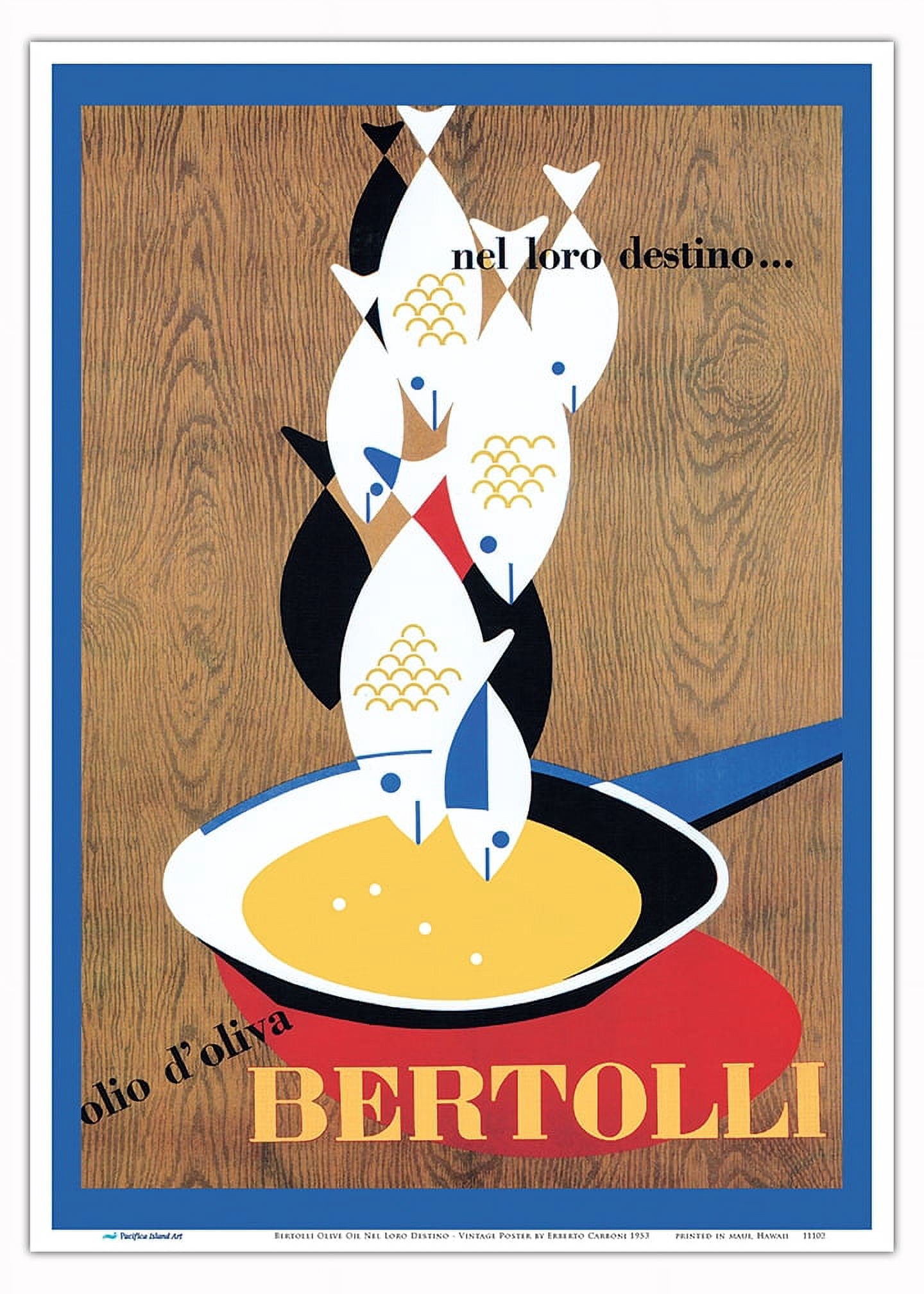 Bertolli Olive Oil (Olio d’Oliva) Nel Loro Destino - Vintage ...