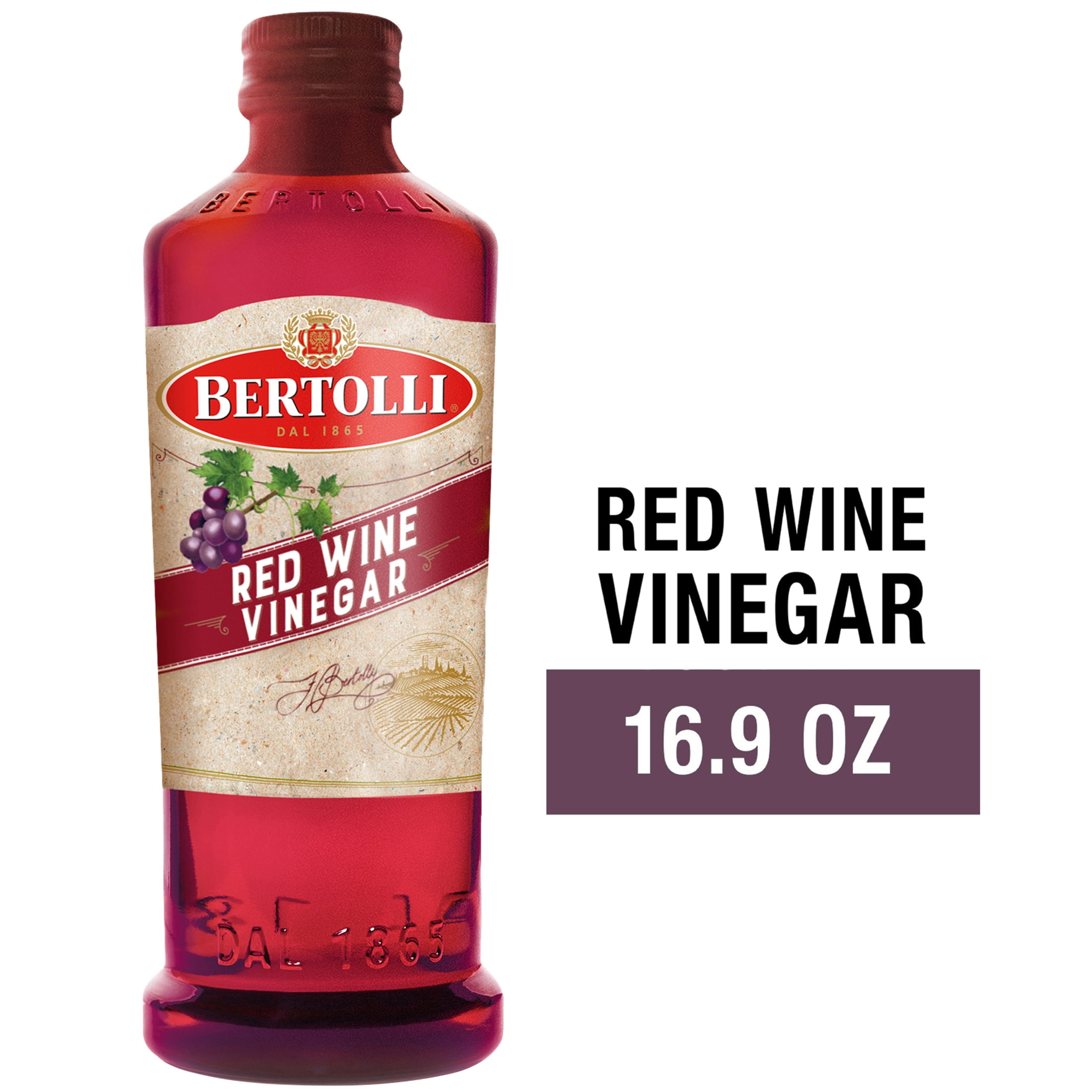 Bertolli Red Wine Vinegar, 16.9 oz - Walmart.com