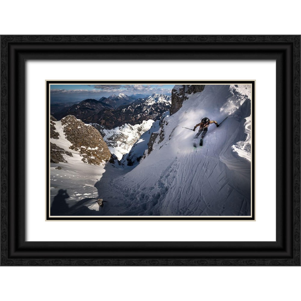 Bertoncelj, Sandi 24x17 Black Ornate Wood Framed with Double Matting ...