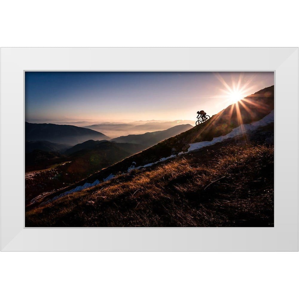 Bertoncelj, Sandi 24x17 White Modern Wood Framed Museum Art Print ...