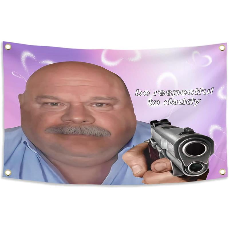 Bertram Respectful To Daddy Funny Flag Meme Tapestries For Bedroom ...