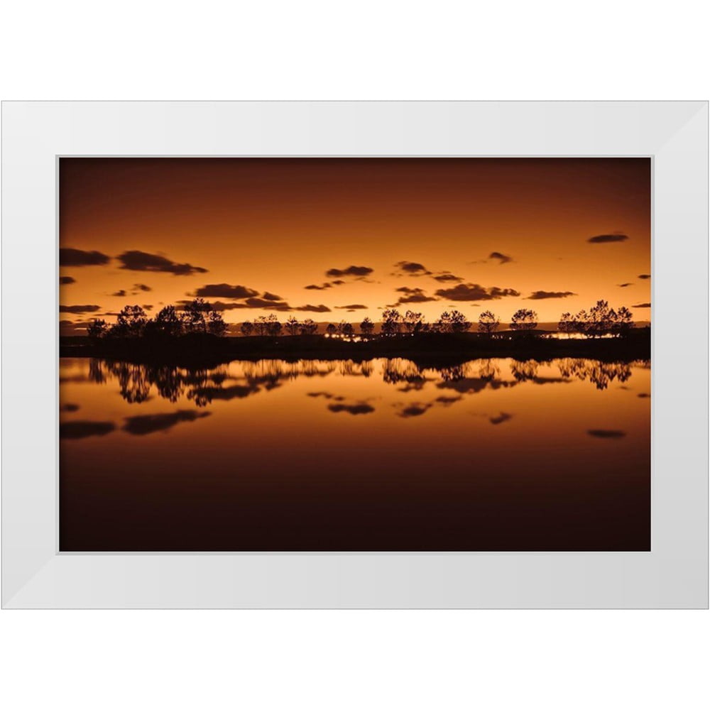 Bertrande, Arnaud 32x23 White Modern Wood Framed Museum Art Print ...