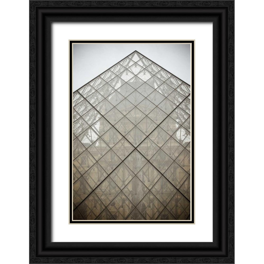 Berzel, Erin 11x14 Black Ornate Wood Framed with Double Matting Museum ...