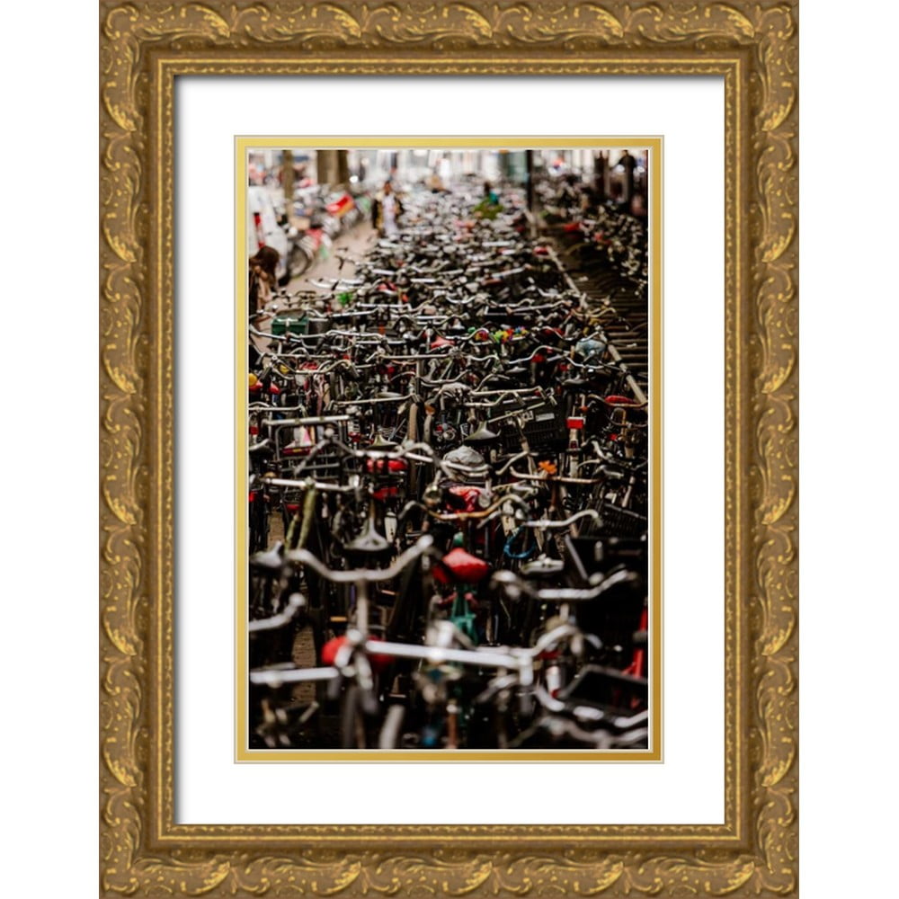 Berzel, Erin 11x14 Gold Ornate Wood Framed with Double Matting Museum ...