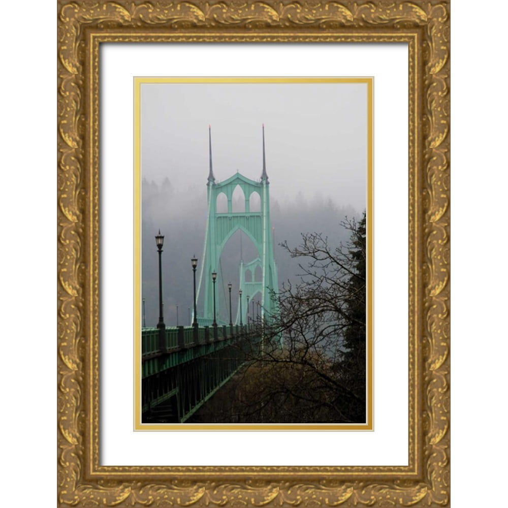 Berzel, Erin 11x14 Gold Ornate Wood Framed with Double Matting Museum ...