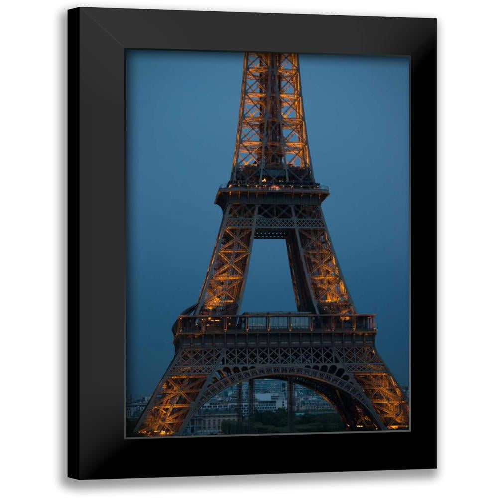 Berzel, Erin 13x18 Black Modern Framed Museum Art Print Titled - Eiffel ...