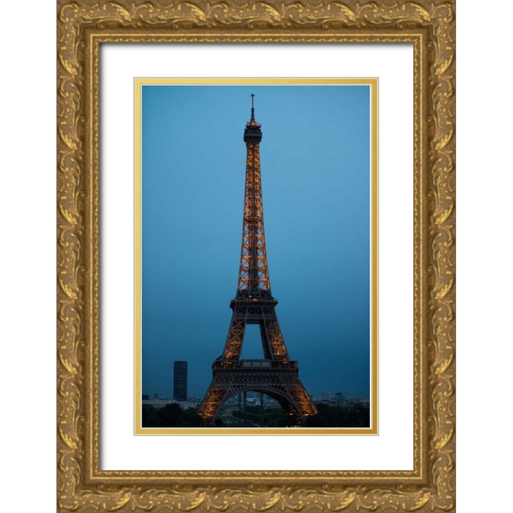 Berzel, Erin 13x18 Gold Ornate Wood Framed with Double Matting Museum ...