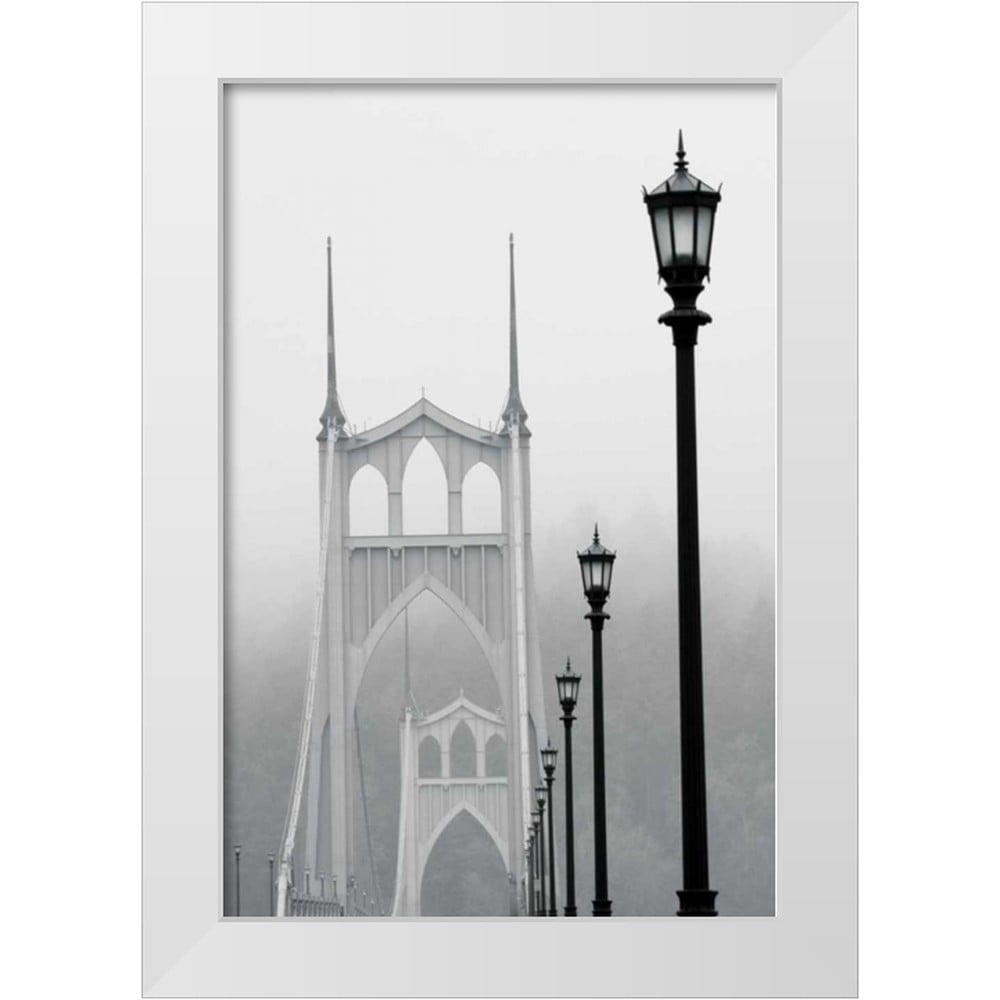 Berzel, Erin 17x24 White Modern Wood Framed Museum Art Print Titled ...