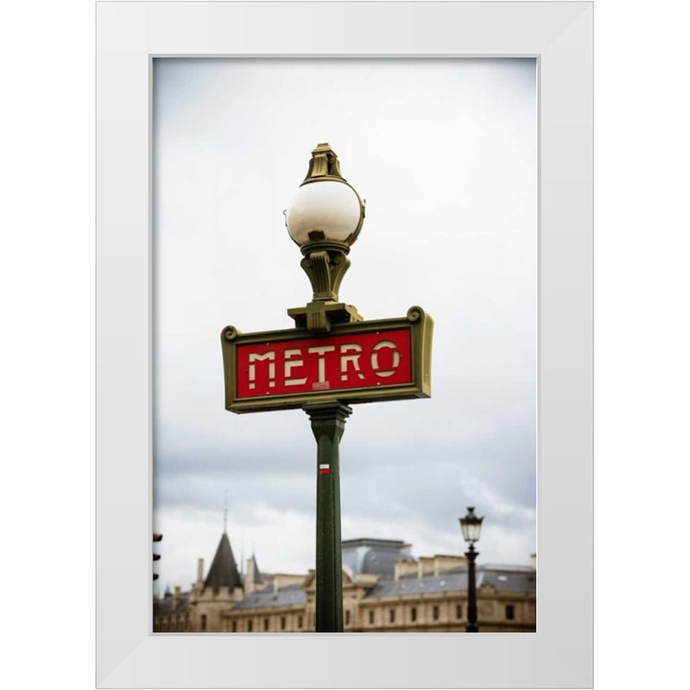 Berzel, Erin 17x24 White Modern Wood Framed Museum Art Print Titled ...