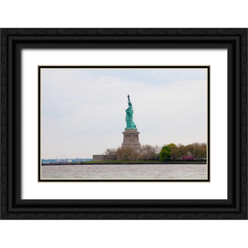 Berzel, Erin 18x13 Black Ornate Wood Framed with Double Matting Museum ...