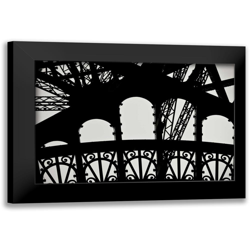 Berzel, Erin 24x17 Black Modern Framed Museum Art Print Titled - Eiffel ...
