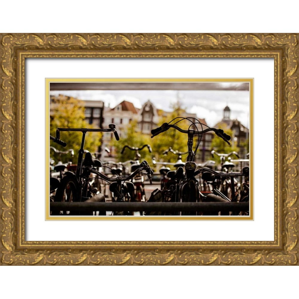 Berzel, Erin 24x17 Gold Ornate Wood Framed with Double Matting Museum ...