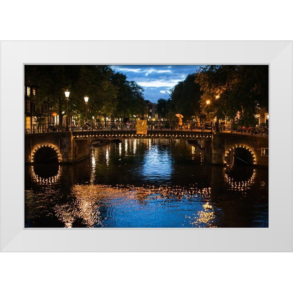 Berzel, Erin 24x17 White Modern Wood Framed Museum Art Print Titled ...