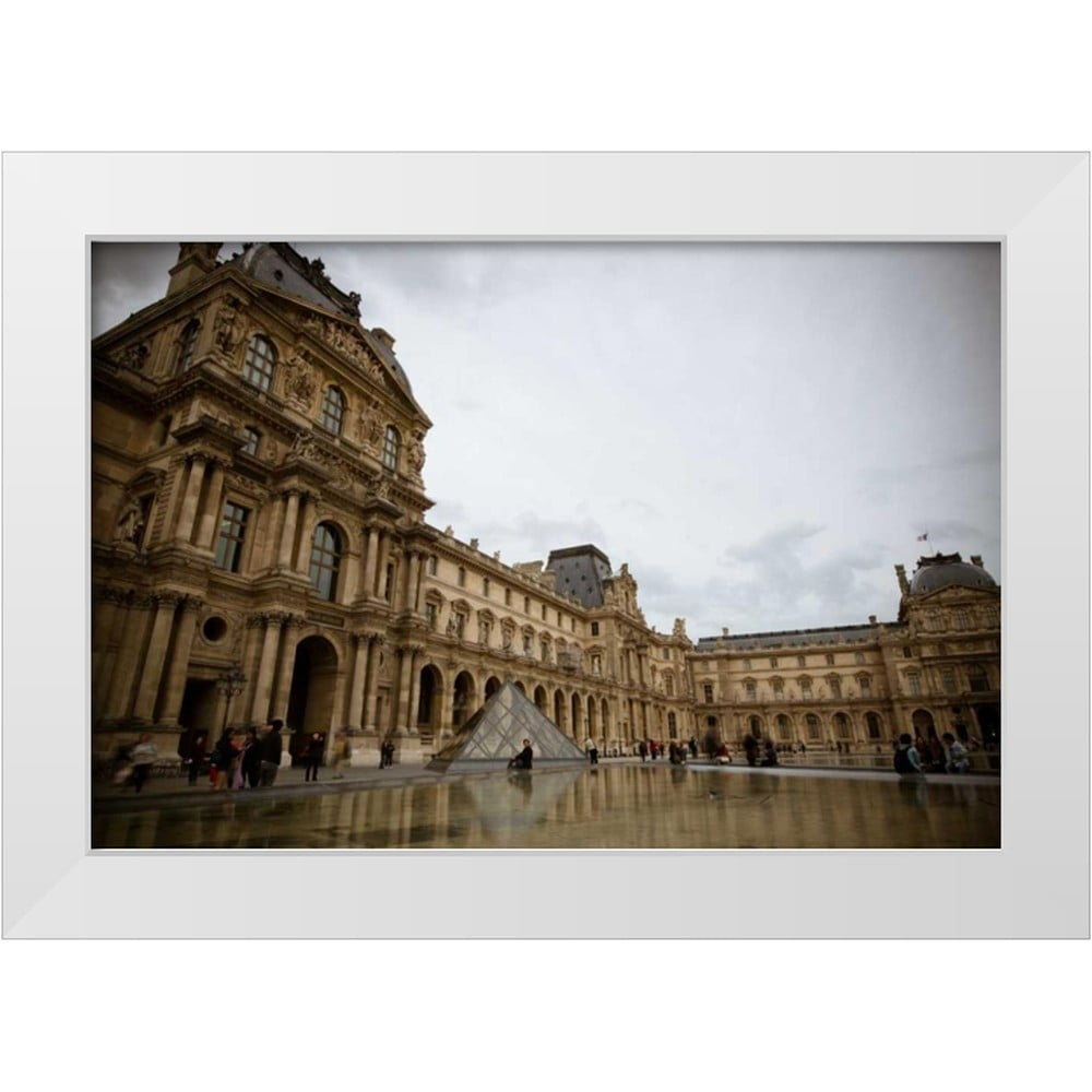 Berzel, Erin 24x17 White Modern Wood Framed Museum Art Print Titled ...