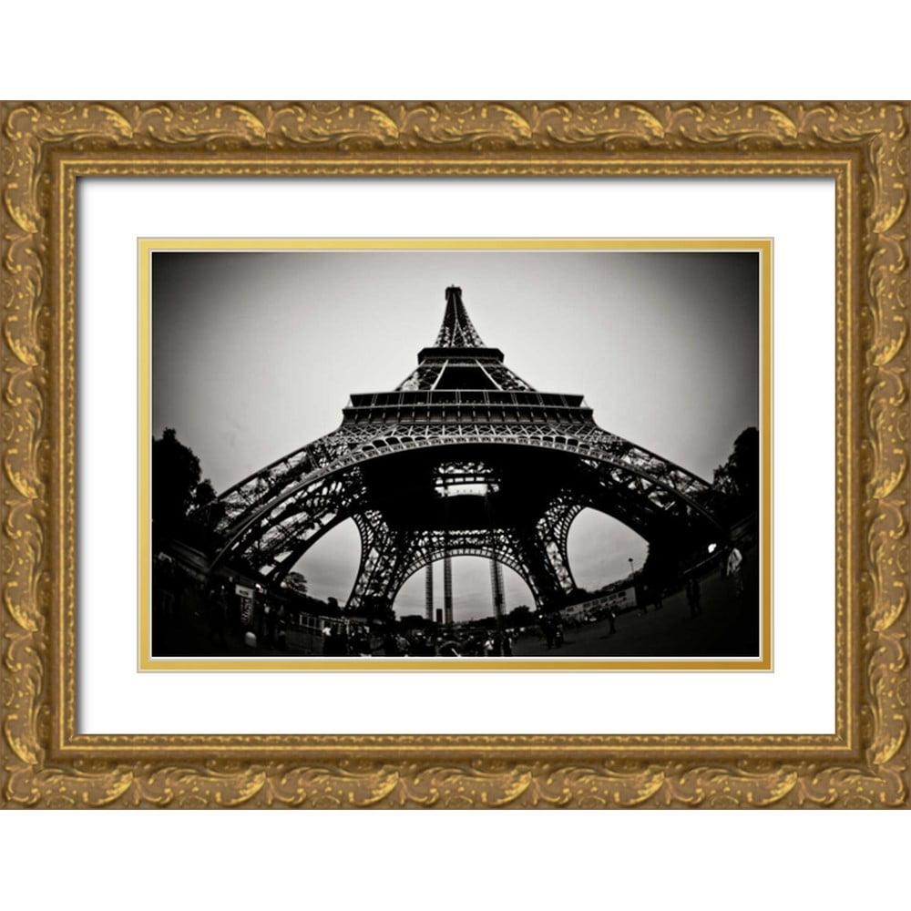 Berzel, Erin 32x23 Gold Ornate Wood Framed with Double Matting Museum ...