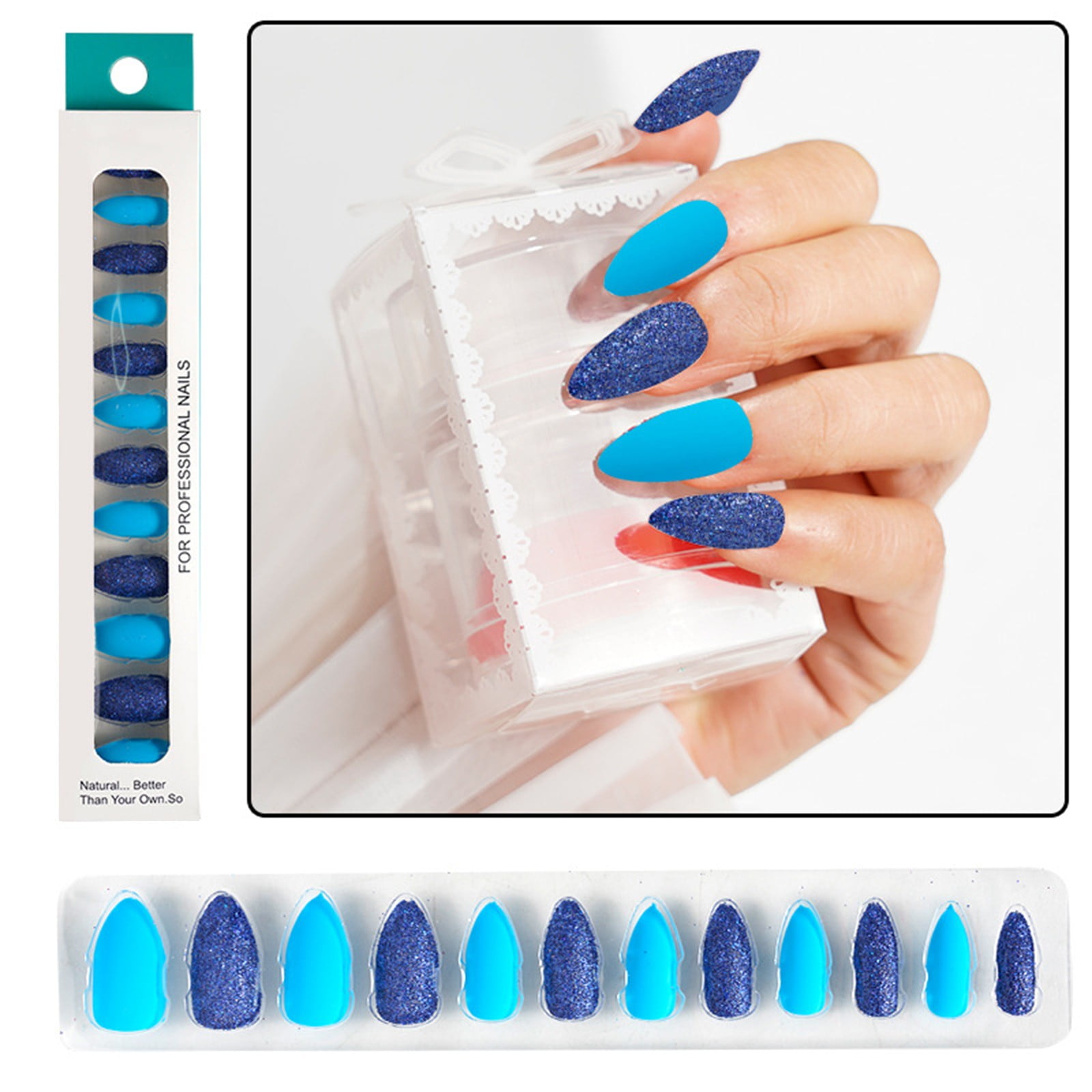 Besaacan Fake Nails Clearance! Press On Nails Fake Nails Press On Nails