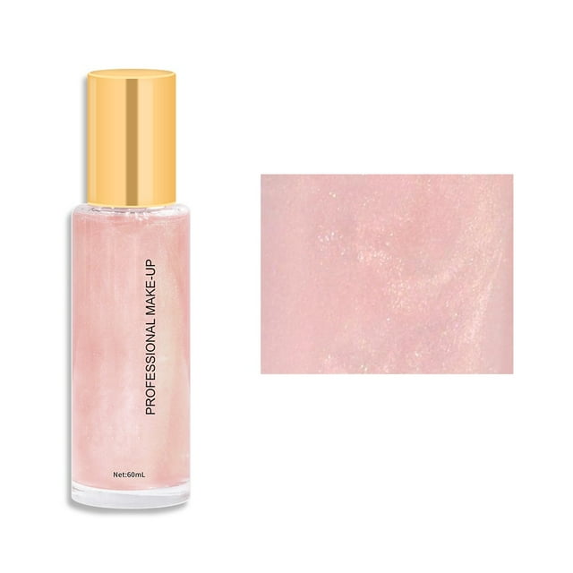 Clearance！ Besaacan Highlighter Powder Spray Glitter Powder Spray Body ...