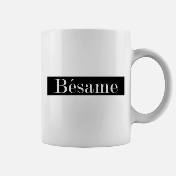 Besame Valentines Besame San Valentin Coffee Mug - Walmart.com