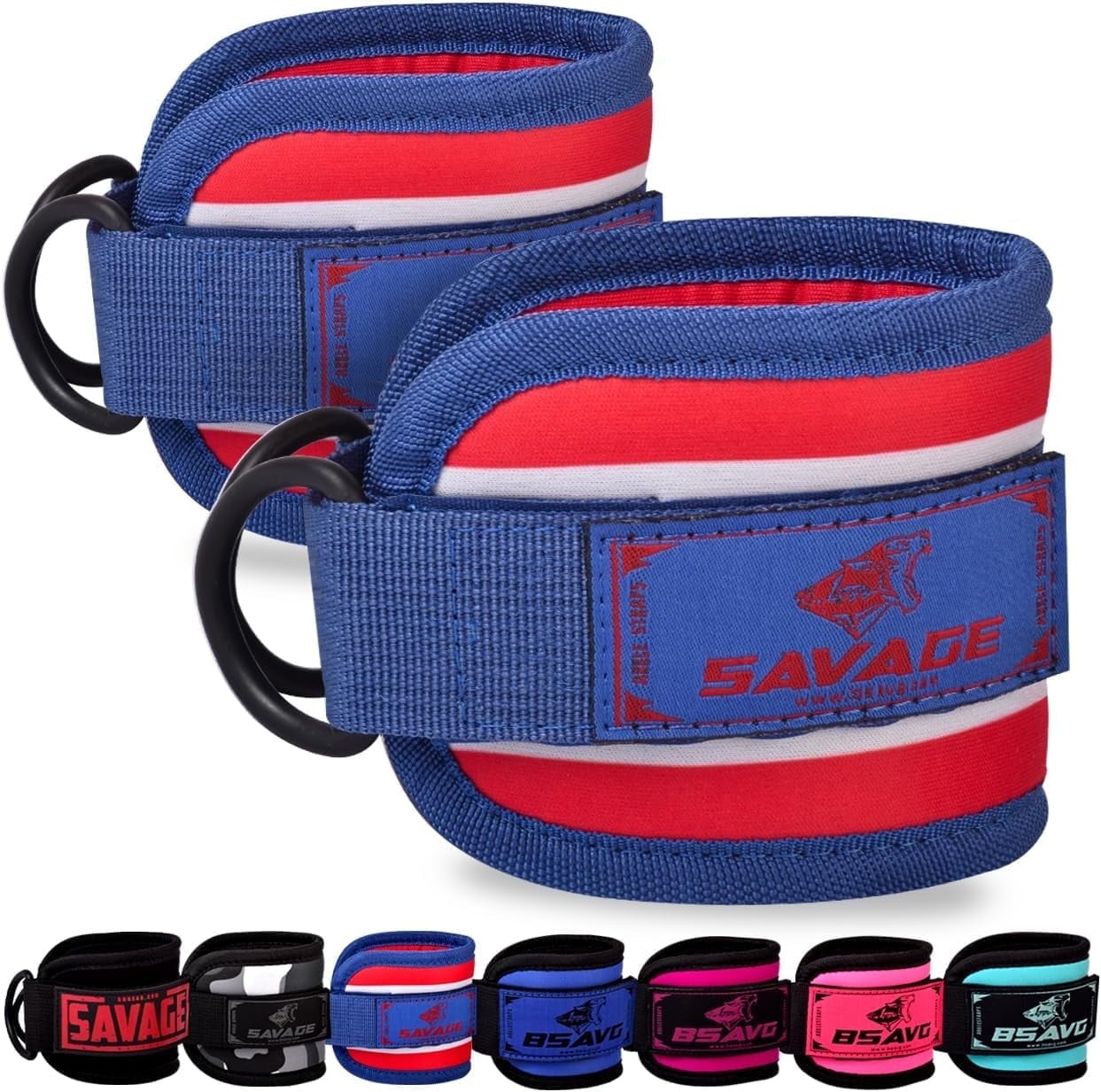 Besavage Ankle Strap for Cable Machines, Gym Brace for Kickbacks ...