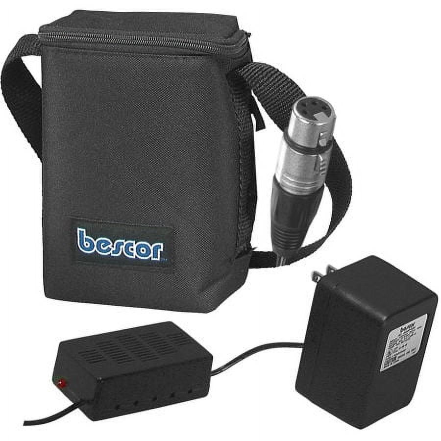 Bescor 7.2 Amp Shoulder Battery Pack Cigarette Socket and 4 Pin XLR ...