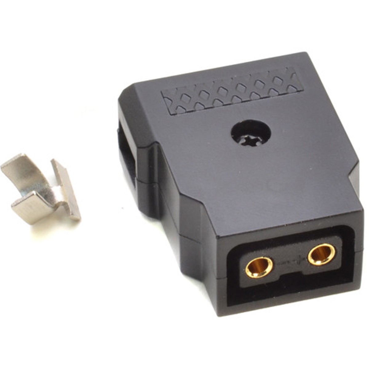 Bescor DTAPF Raw Female D Tap with Metal Retention Collar - Walmart.com