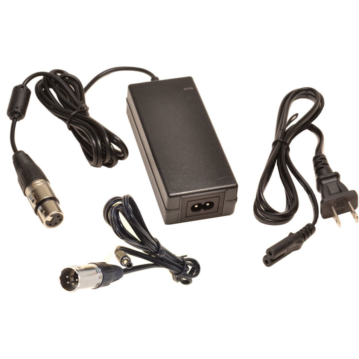 Bescor PSA12421 AC Power Kit for Devices with 2.1mm Barrel Power Plug ...