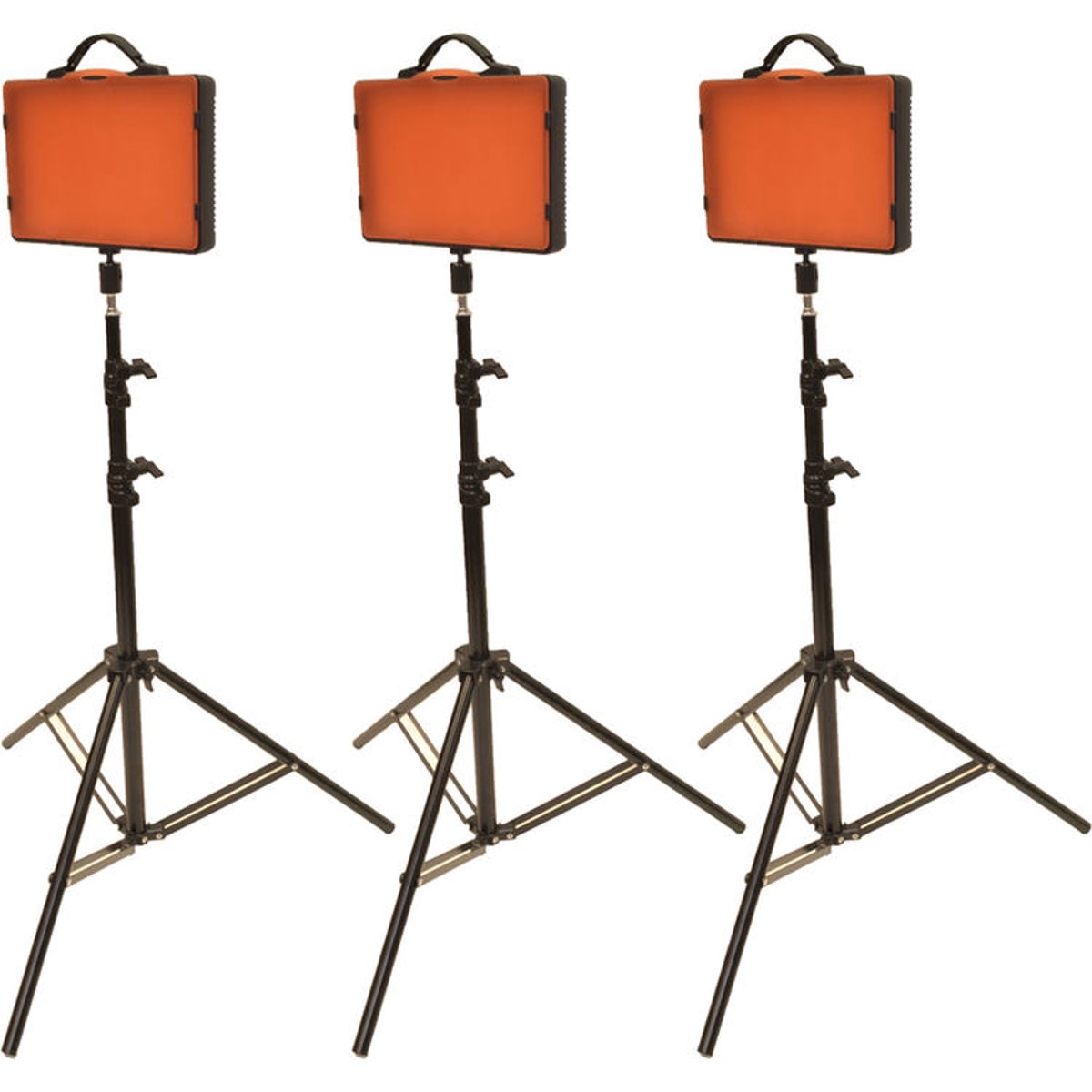 Bescor Three Point LED220 Studio Light Kit - Walmart.com