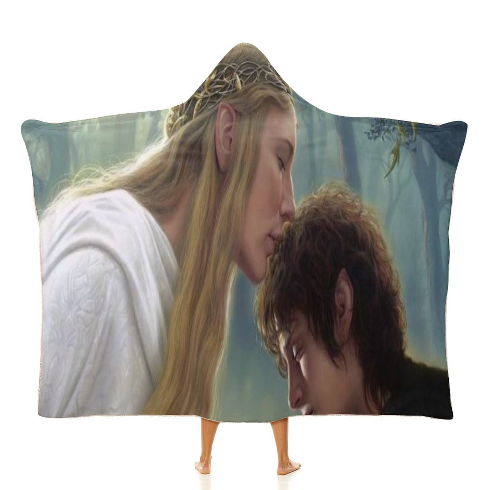 Besetuui Hooded Throw for Kids The Lord of The Rins Portrait Frodo ...
