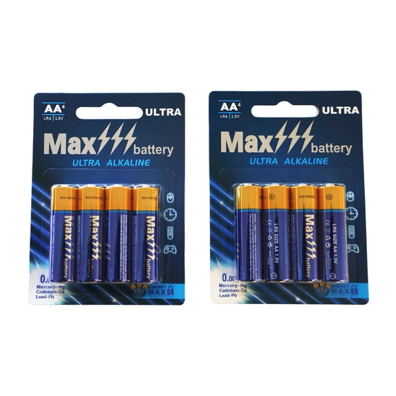 Besia LR03 AA Batteries with Power Boost Ingredients, AA Battery with ...