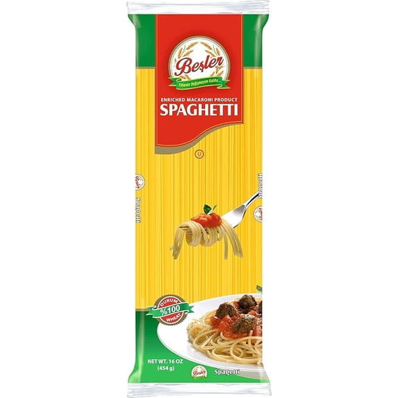 Besler Spaghetti Pasta, 16 OZ - Walmart.com