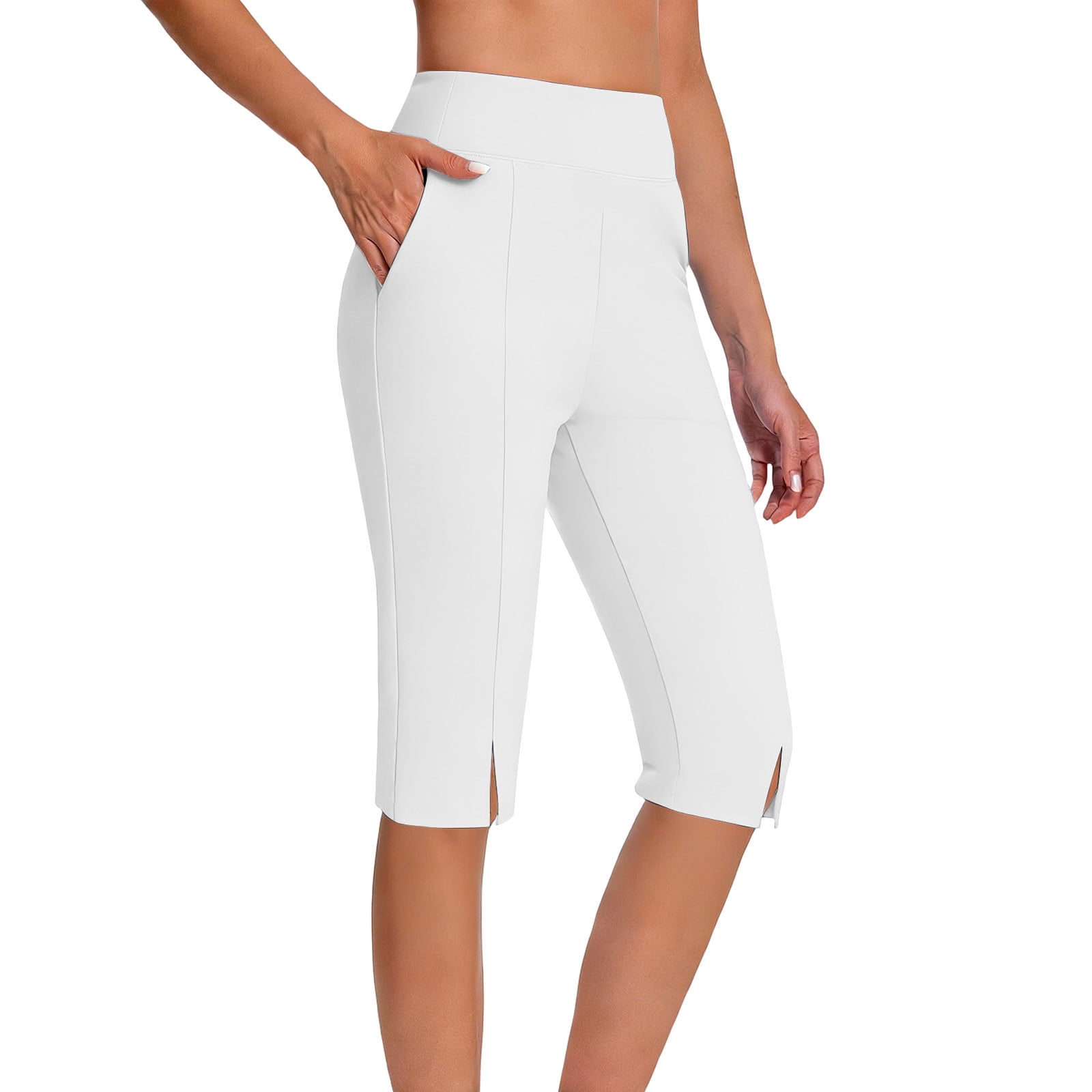 Besolor Dressy Shorts for Women High Waist Stretch Womens Dress Short ...