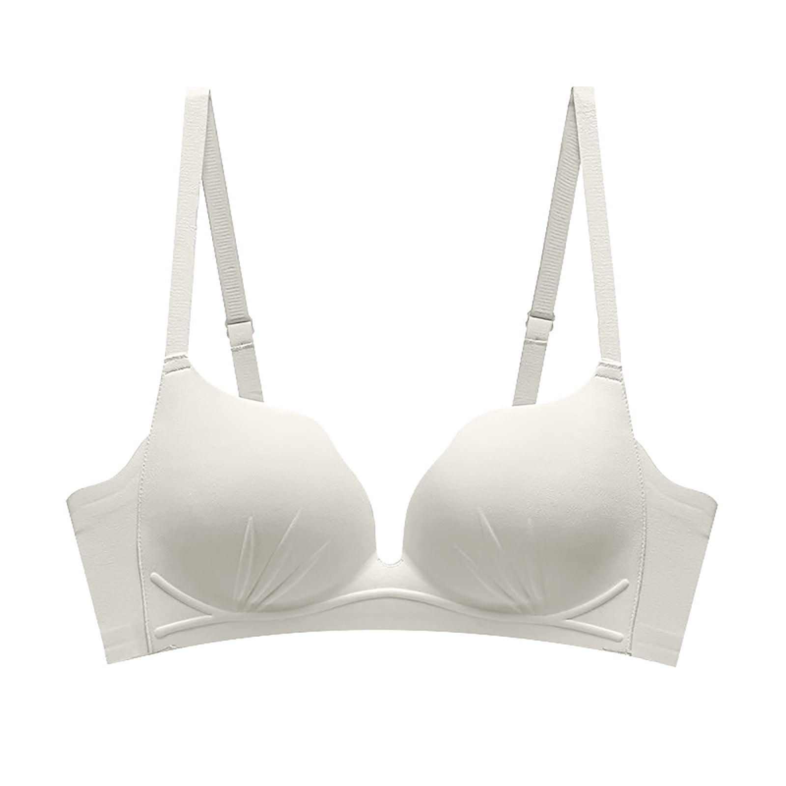 Besolor Plunge Bra for Women Push up Seamless Low Neckline Bra Everyday ...