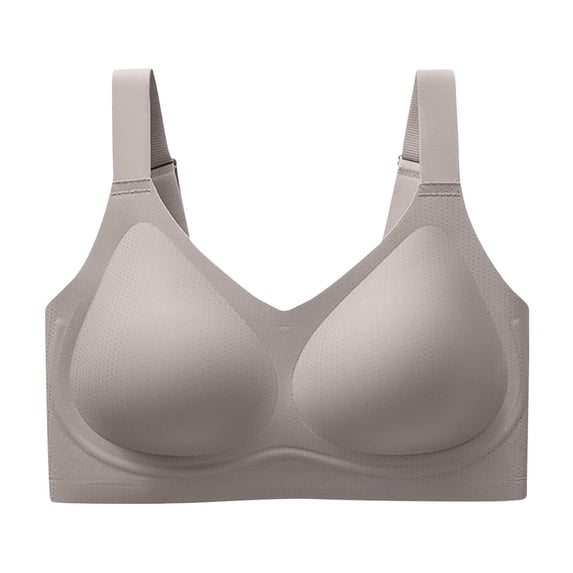 Besolor Plus Size Bras for Women No Underwire Full Coverage High ...