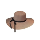 Besolor Sun Straw Hats for Women, UPF 50+ UV Protection Foldable ...