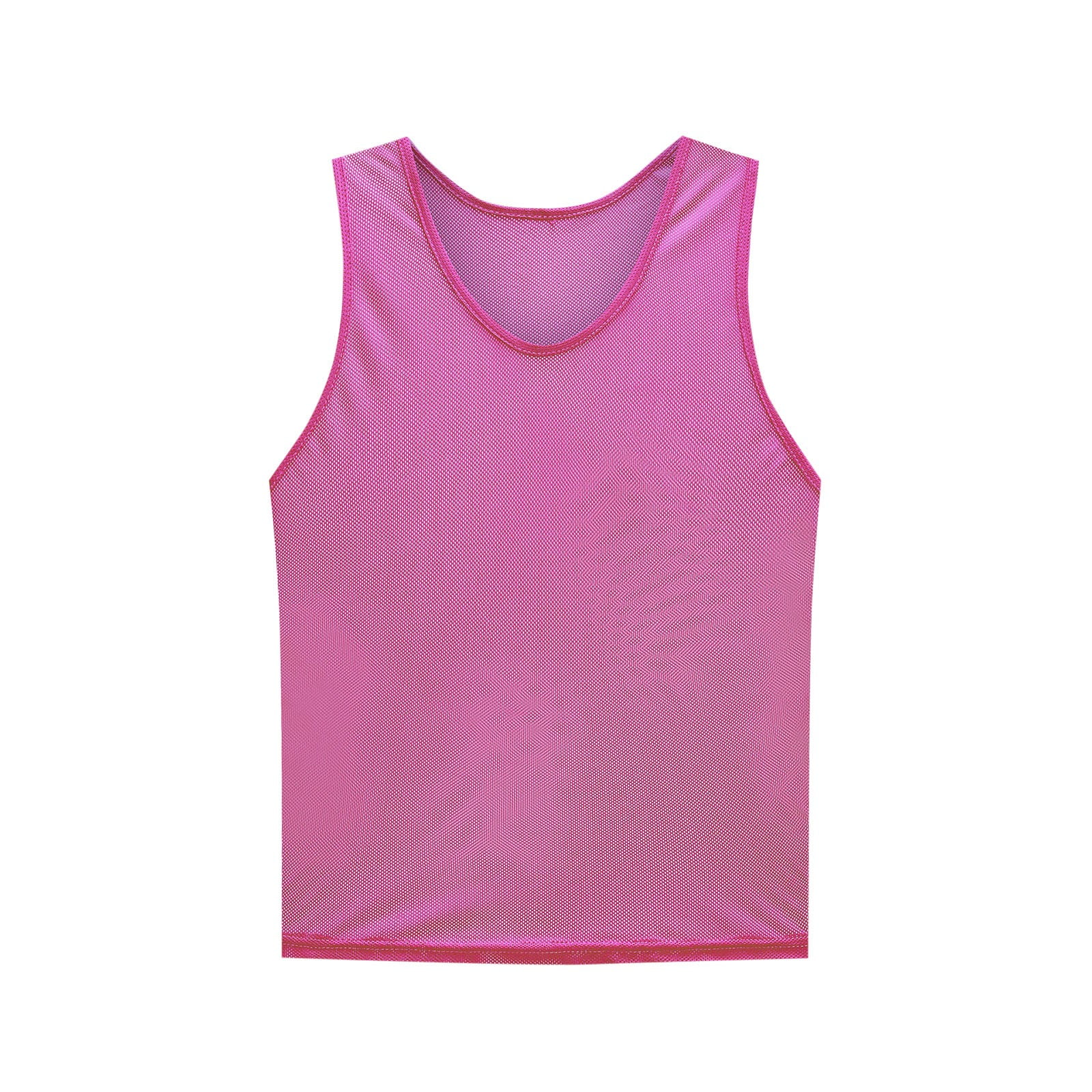 Besolor Toddler Boy Girl Tank Tops Crewneck Mesh Sleeveless Shirts ...