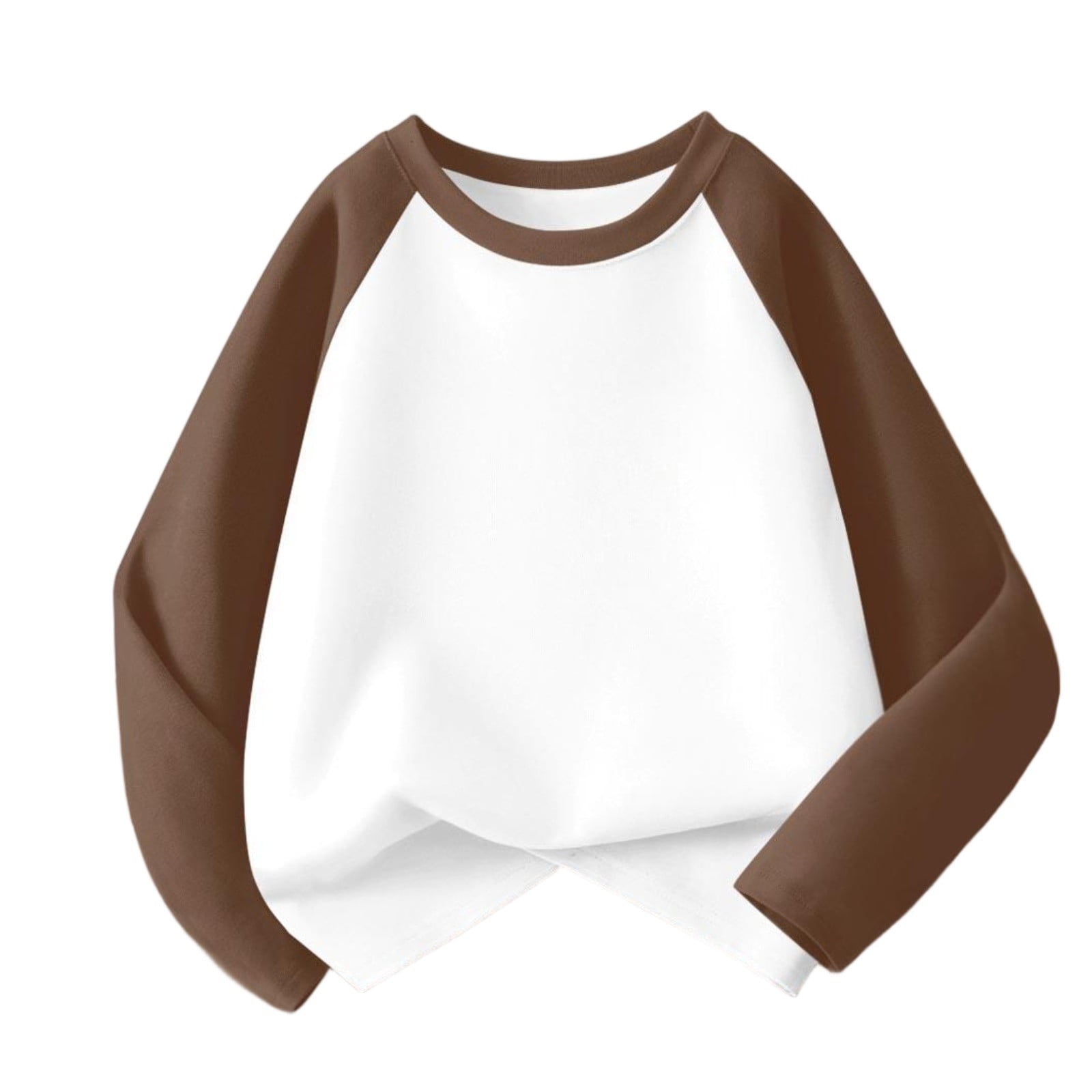 Besolor Toddler Girl's Raglan Long Sleeve Shirts Crew Neck Basic Tops ...