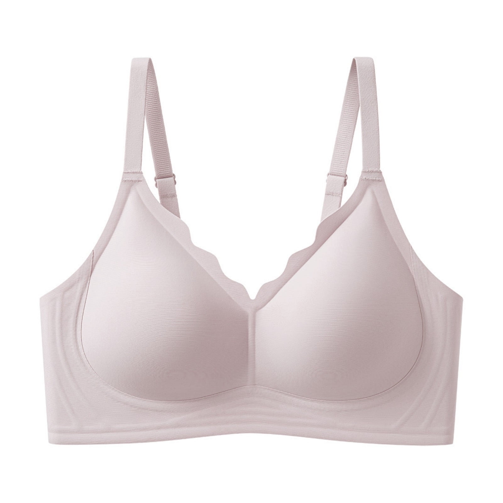 Besolor Wireless Bras for Women Full Coverage Seamless Push up No ...