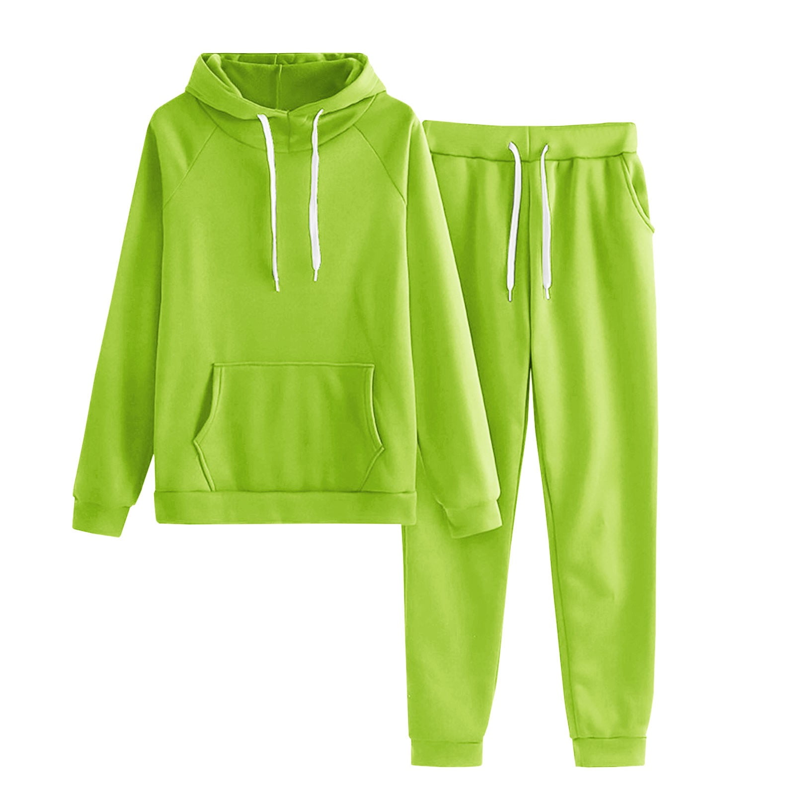 Besolor Women Jogger Outfit Matching Sweat Suits Long Sleeve Hooded
