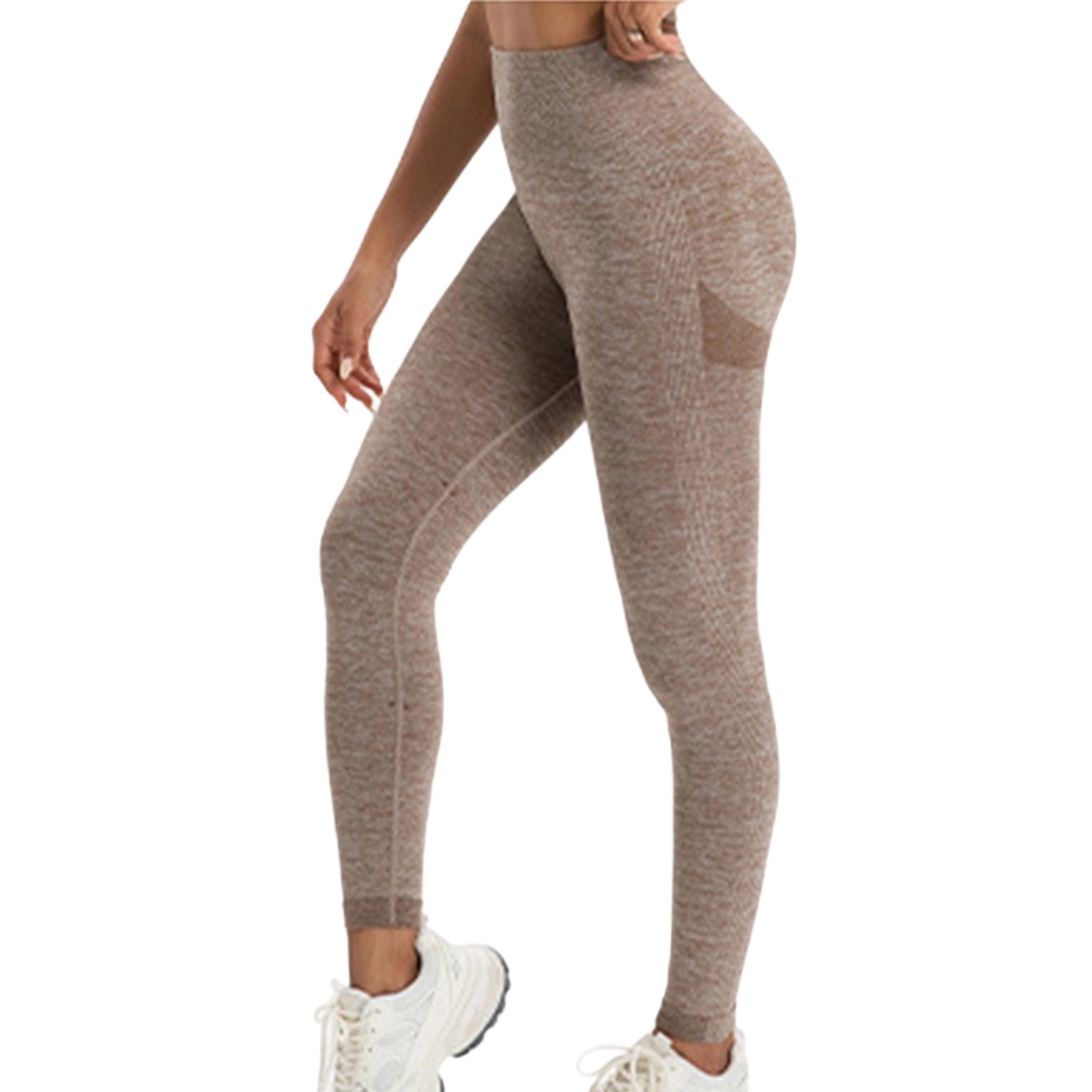 Besolor Women's Yoga Pants High Waisted Butt Lifting Gym Athletic ...