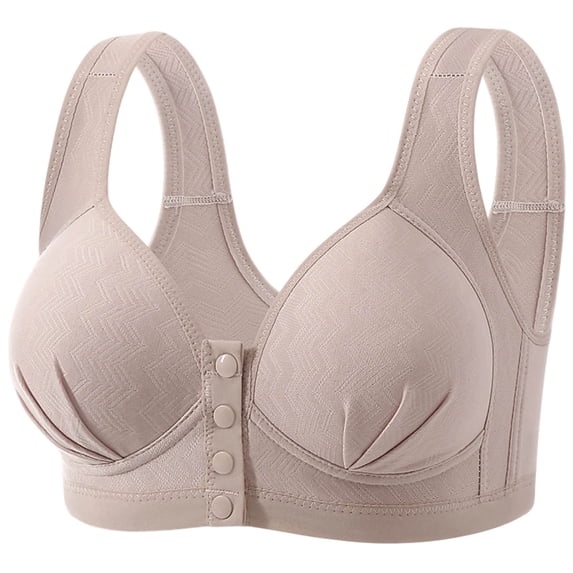 Besolor Womens Front Closure Bras for Women No Underwire High Support ...
