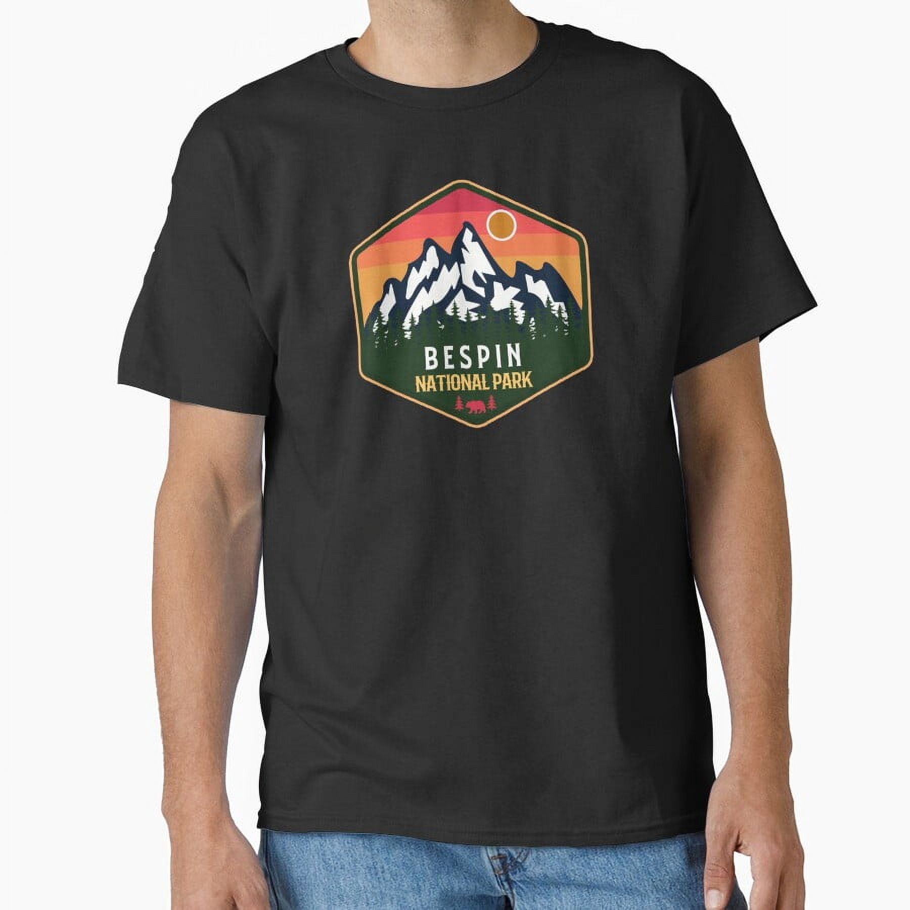 Bespin National Park Shirt, Casual Graphic Tee, Everyday Short Sleeve ...