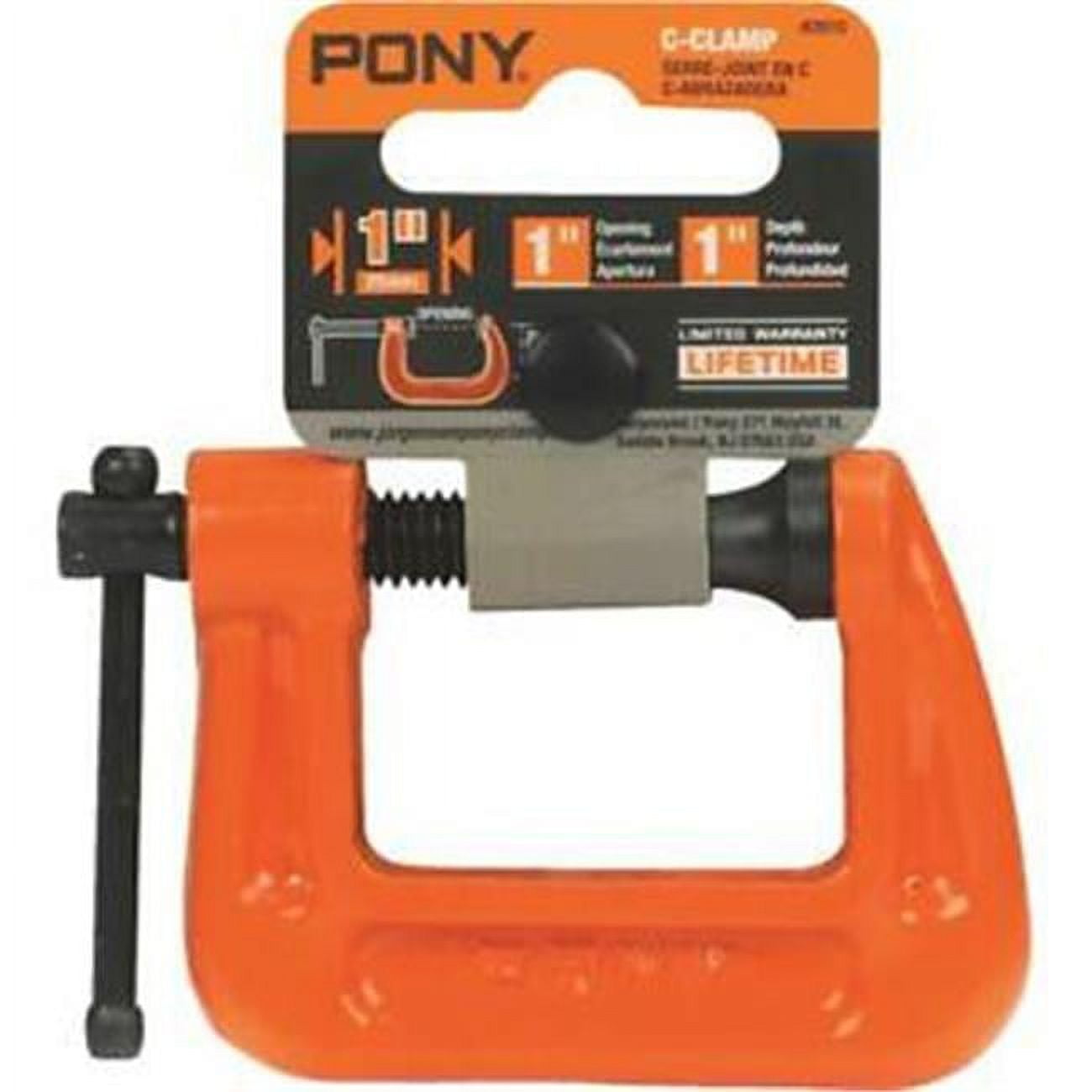 Bessey 2650 Adjustable C-Clamp, Steel, Black - Walmart.com