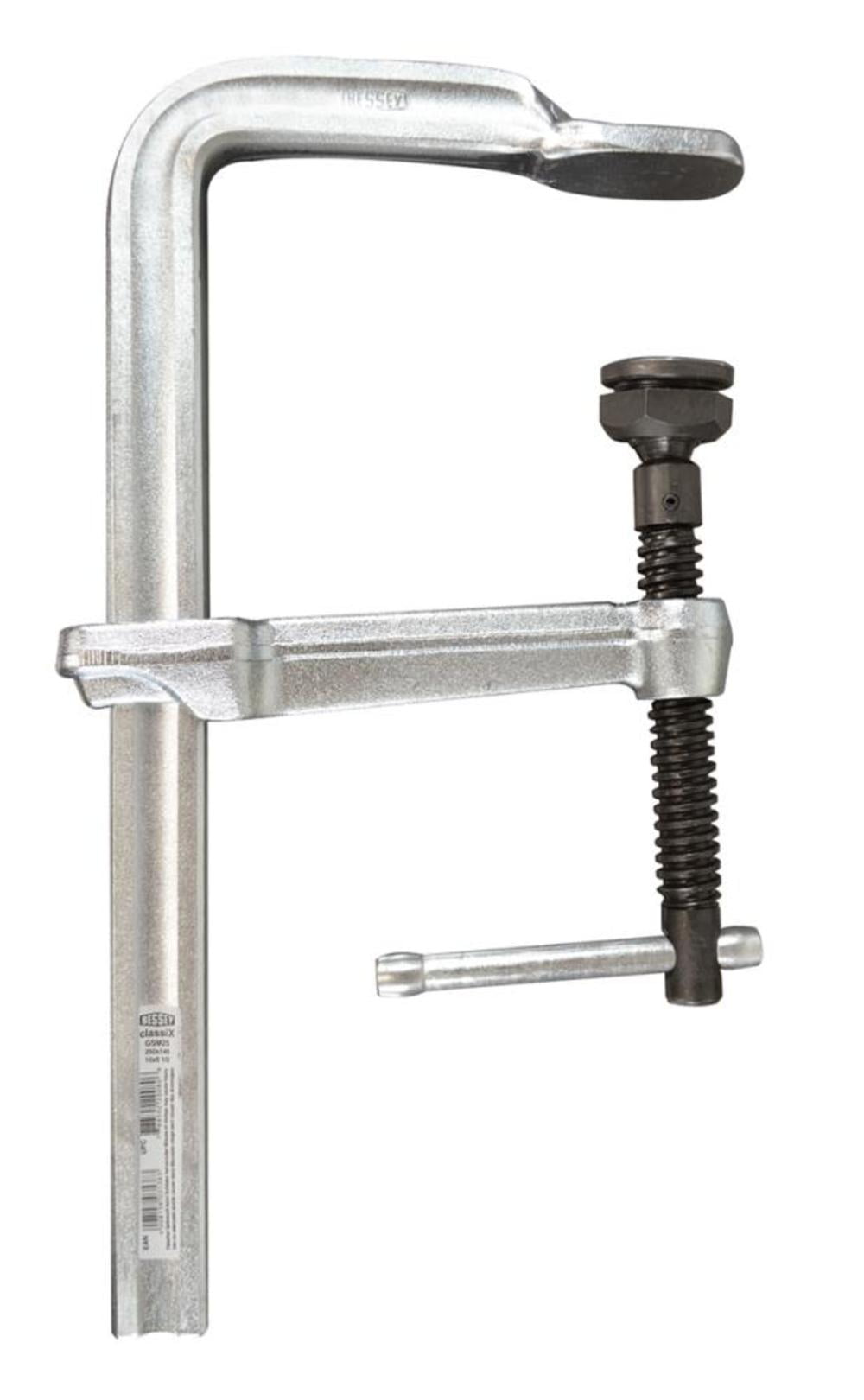 Bessey 7 1/2 in Bar Clamp, Forged Steel Handle and 4 3/4 in Throat ...