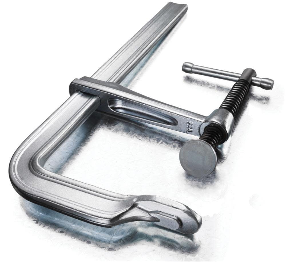 Bessey 18 in Bar Clamp, Forged Steel Handle and 4 in Throat Depth 660 ...