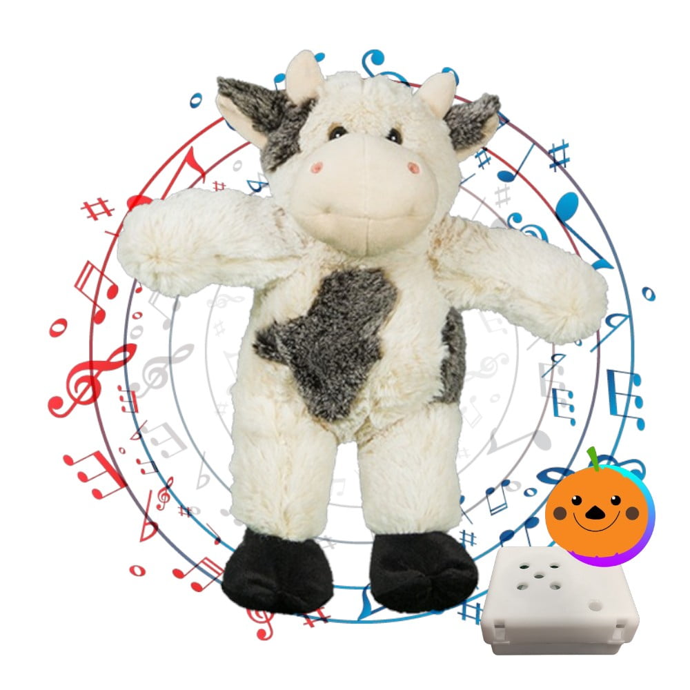 Bessie Mae MOO-Cho The Cow 8 inch Halloween Plush Toy with Removable ...