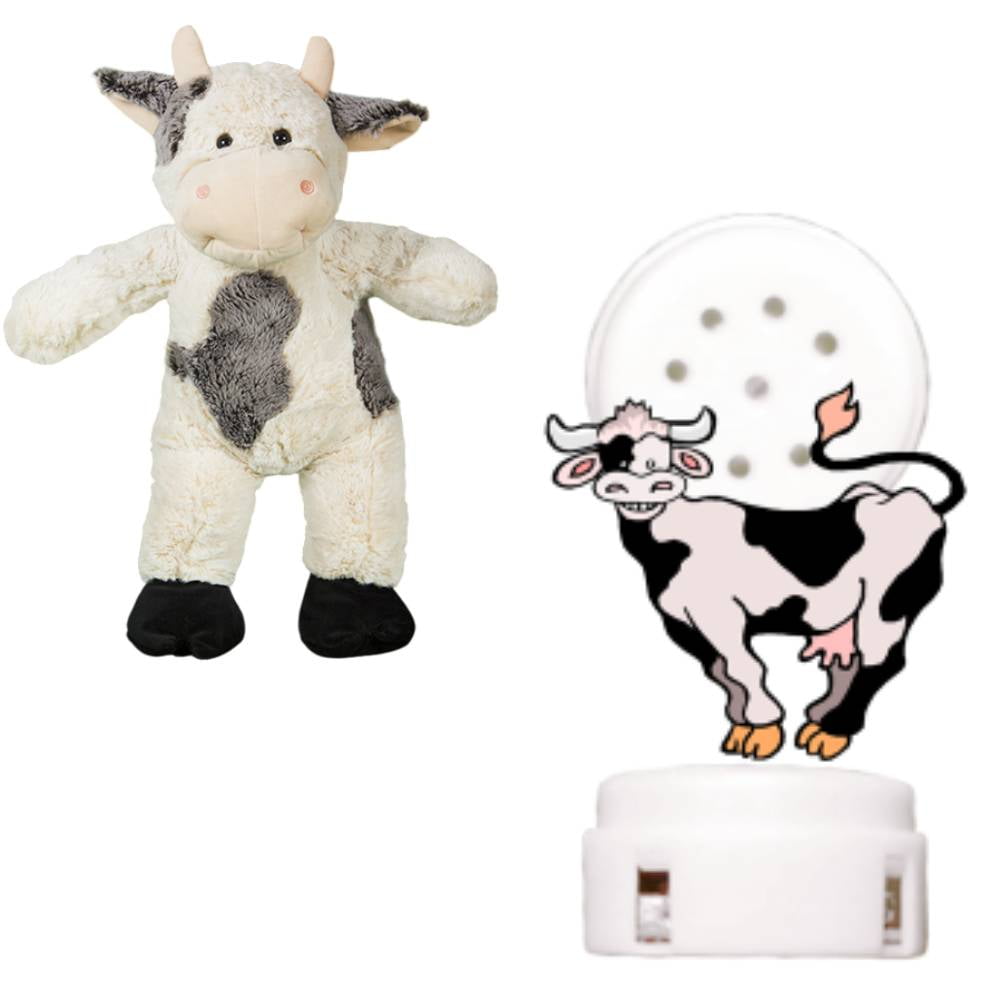 Bessie Mae MOO-cho Cow Stuffed Toy with Pre-Recorded Cow "MOO" Sound ...