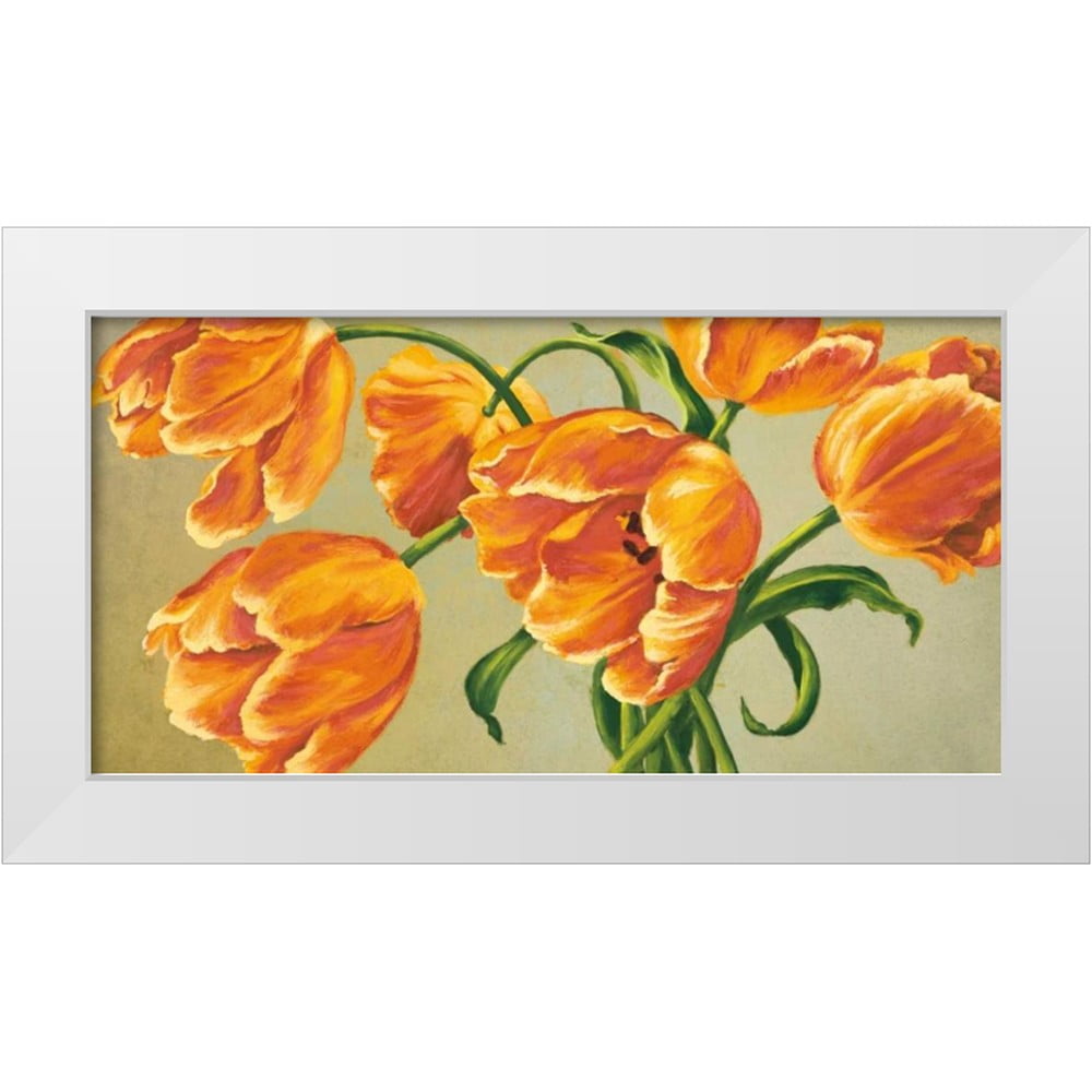 Besson, Nathalie 24x14 White Modern Wood Framed Museum Art Print Titled ...