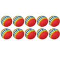 Best-10x Golf Training Foam Balls Rainbow Sponge Practice Balls for ...